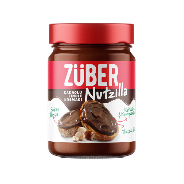Zuber Nutzilla Hazelnut Chocolate Cream 315g — LeMed