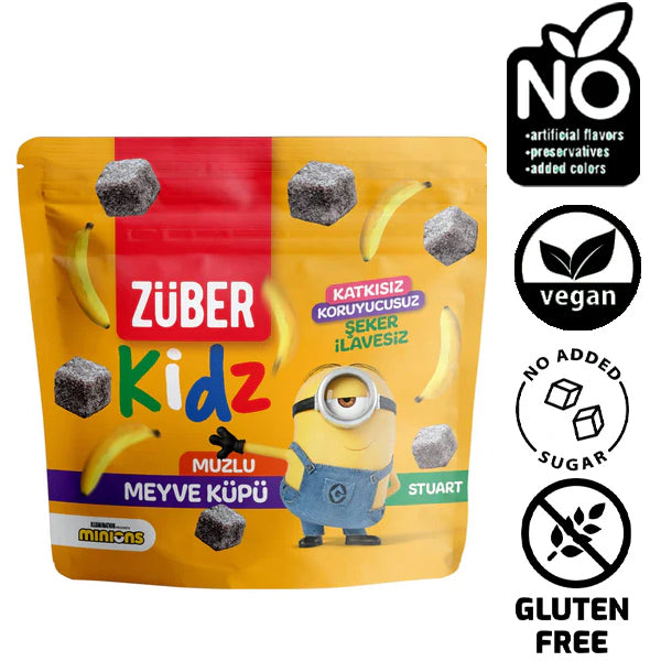 Zuber Kids Fruit Cube Banana Flavour 49g — LeMed