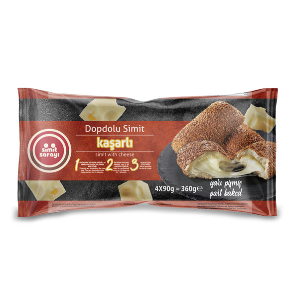 Simit Sarayi Frozen Simit With Kashkaval Cheese 360g – LeMed