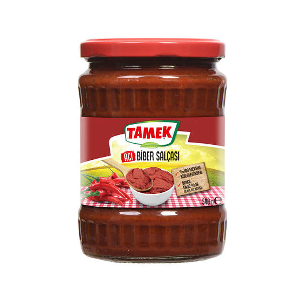 Tamek Hot Pepper Paste 540g – LeMed